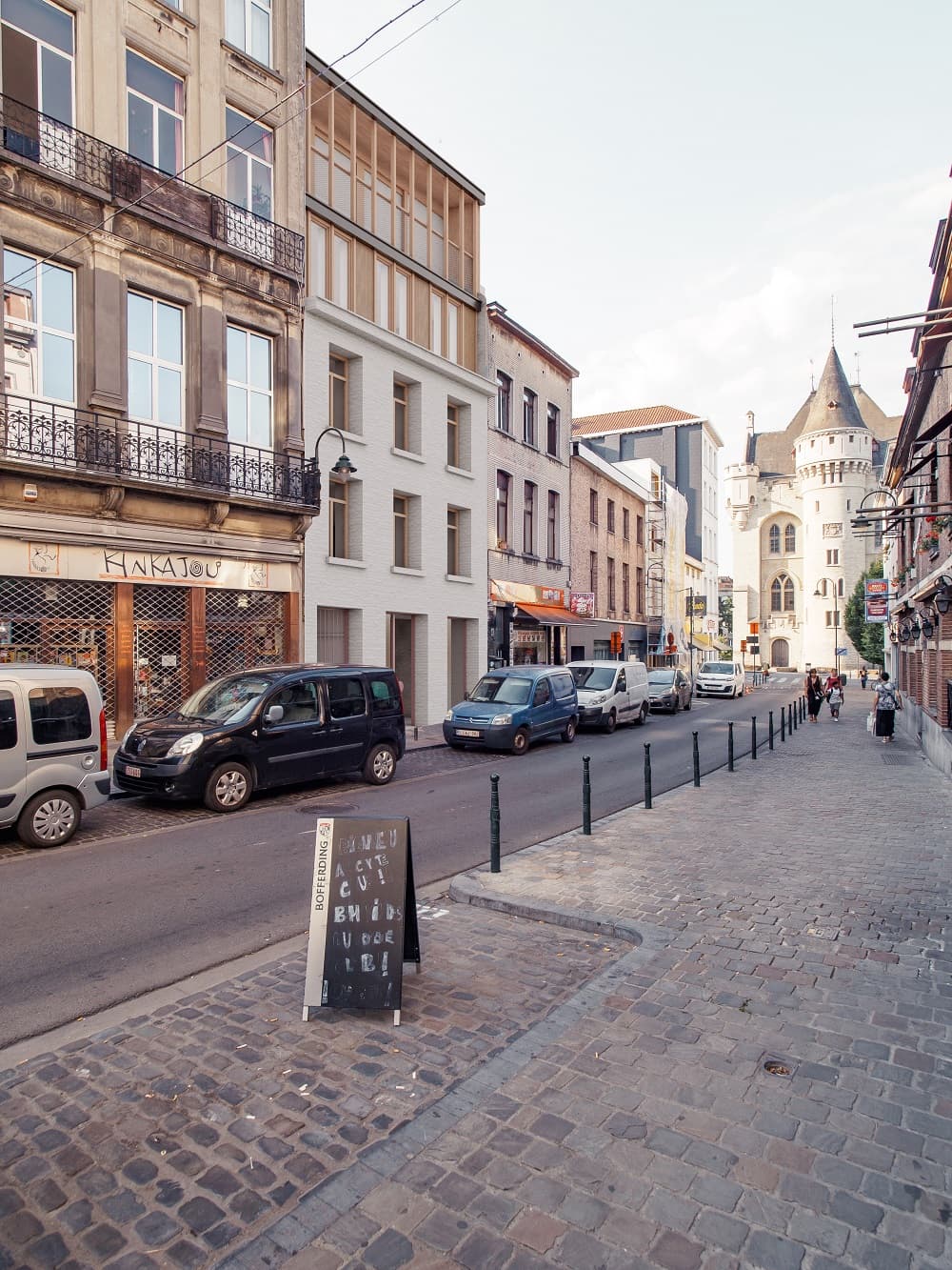 Rue Haute project - Renovation of a building into housing and a ...