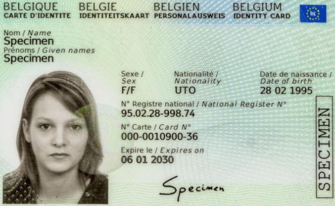 Identity card for Belgians +12 years (eID) | City of Brussels